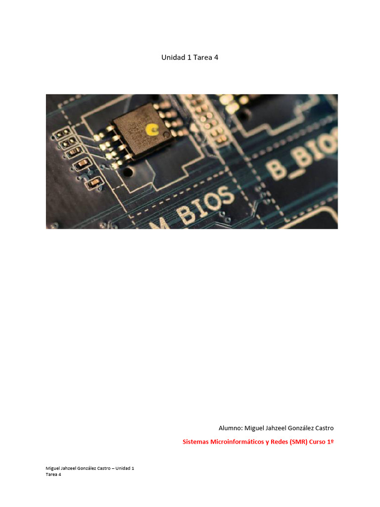 BIOS | PDF | Informática | Hardware de la computadora