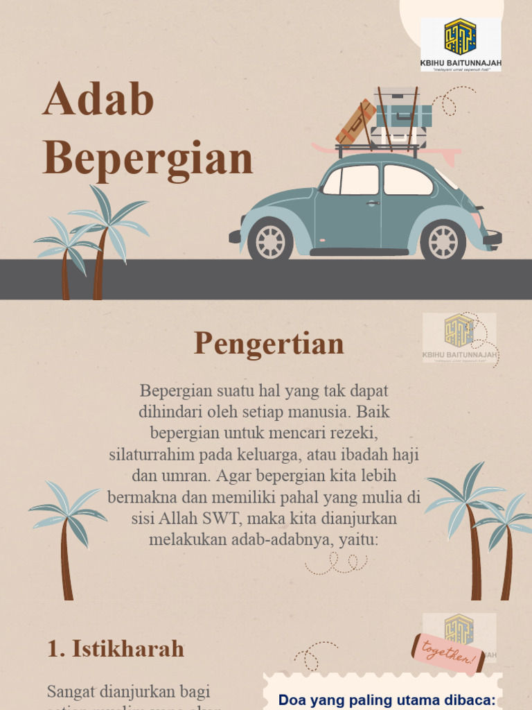 Adab Bepergian | PDF