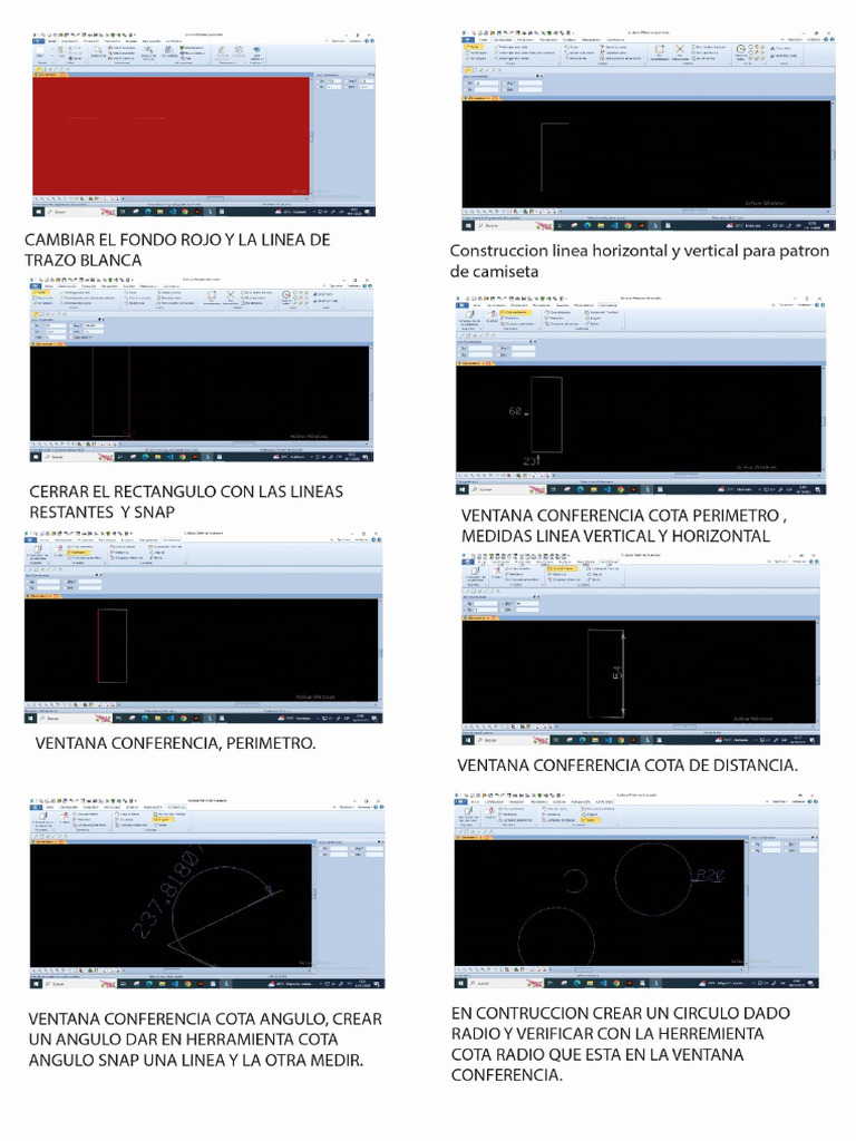 Audaces Segunda Clase, Herramientas y Crear Patron | PDF
