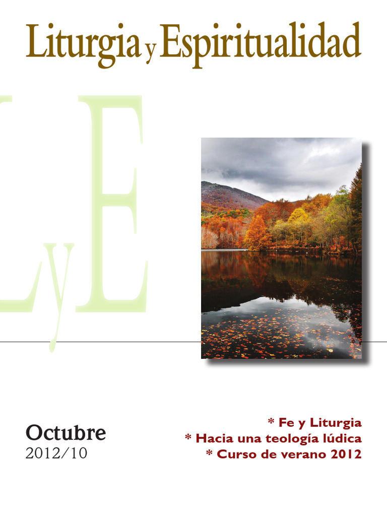 Lex Orandi: Fe y Liturgia en Teología | PDF | Oración | Iglesia Católica