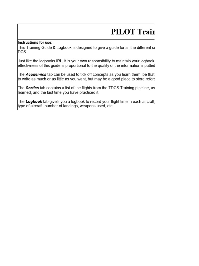 Training Logbook | PDF | Fighter Aircraft | Transport