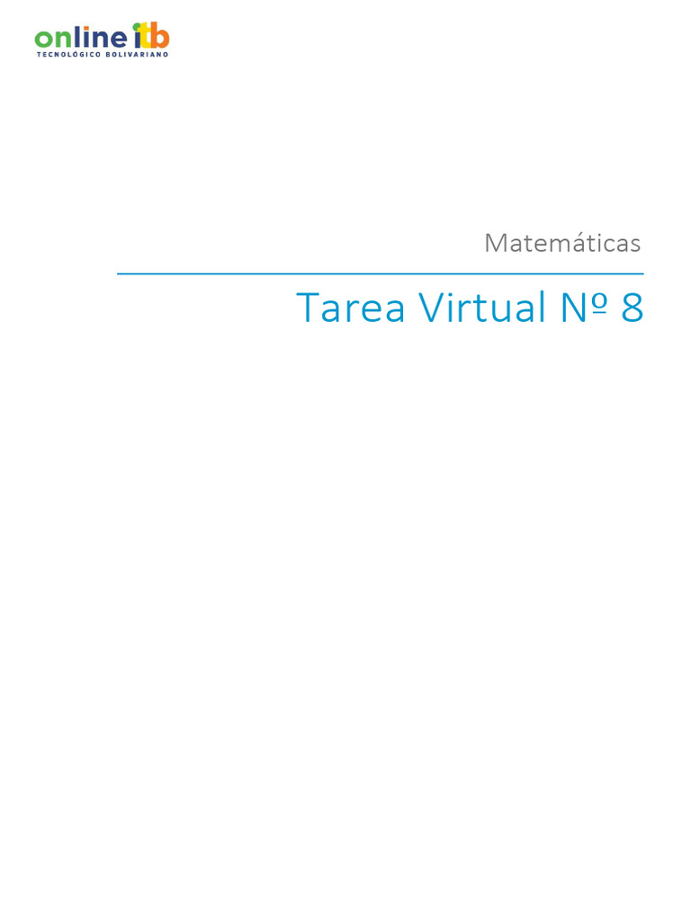 Tarea Virtual 8 Continuidad y Derivada | PDF
