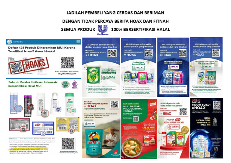 Poster Klarifikasi Unilever | PDF