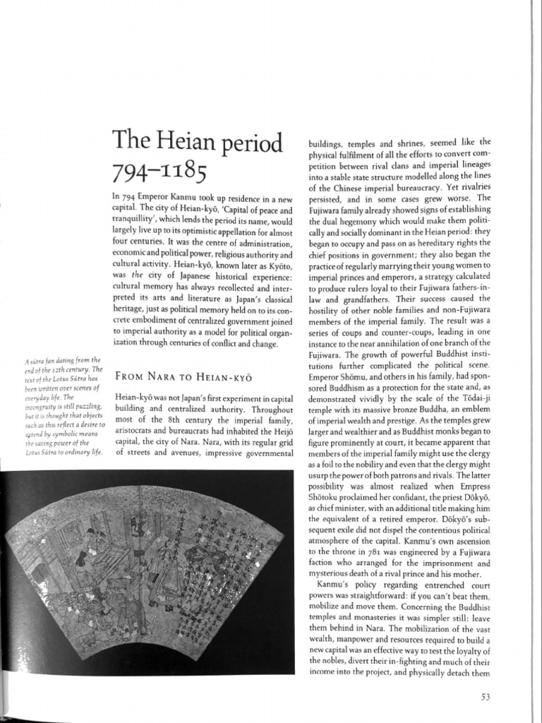 03 The Heian Period | PDF