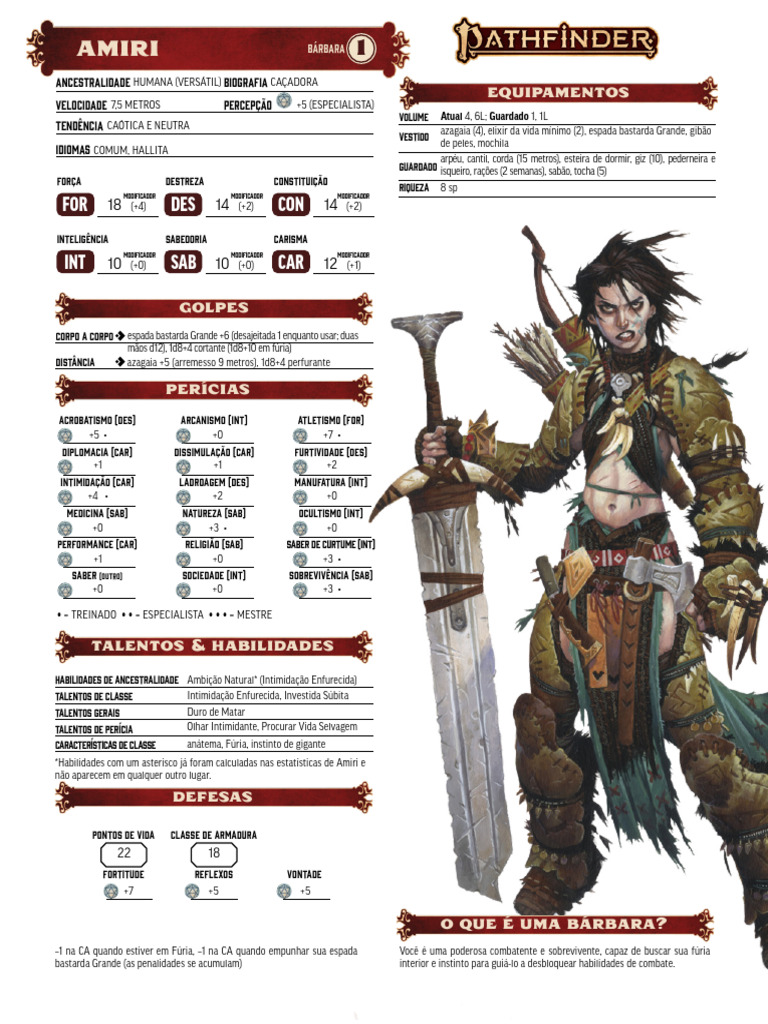 Pathfinder 2 - Personagens Icônicos | PDF | Alquimia | Incêndios
