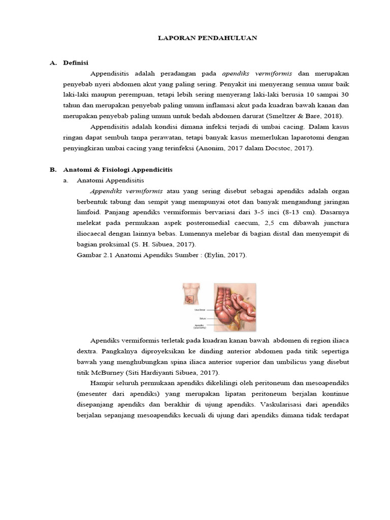 LP Appendicitis | PDF