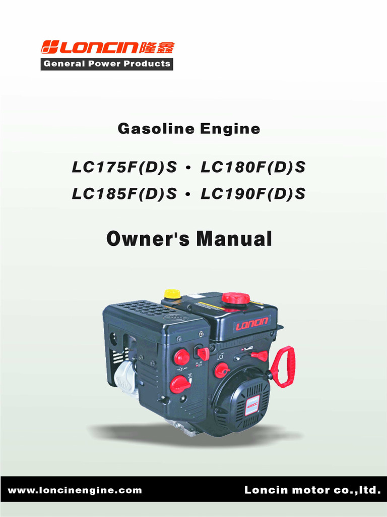 LC175、180F、LC185F、LC190 | PDF | Carburetor | Gasoline