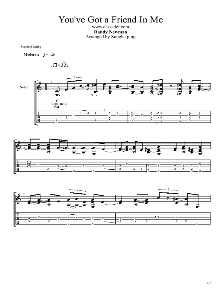 Youve Got A Friend in Me by Randy Newman | PDF