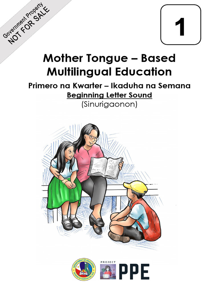 MTB-MLE1 q1 Melc14 Beginning-Letter-Sound v1 | PDF