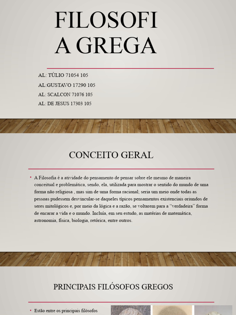 FILOSOFIA gREGA | PDF | Sócrates | Filosofia Grega Antiga