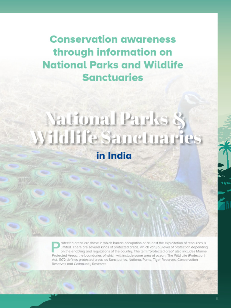 Environment Conservation Sites of India | PDF | Protected Area ...