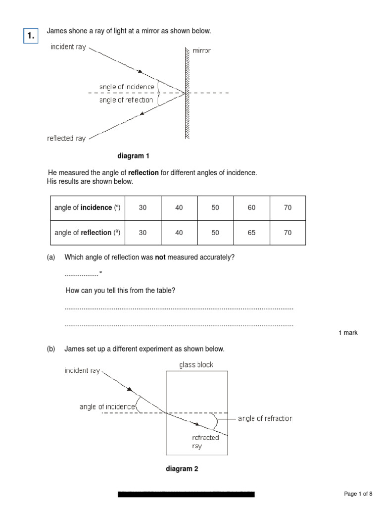 New Document 1 | PDF | Light | Reflection (Physics)