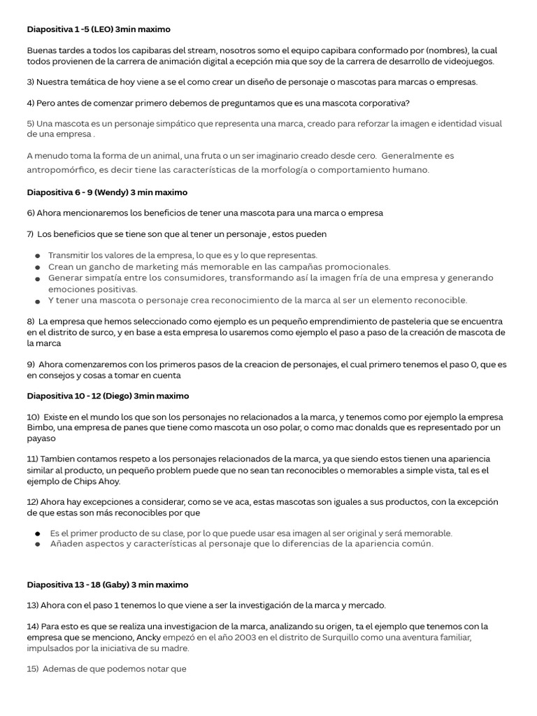 Guion | PDF | Marca | Business