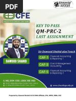 PRC 02 Icap Model Paper With Solution | PDF