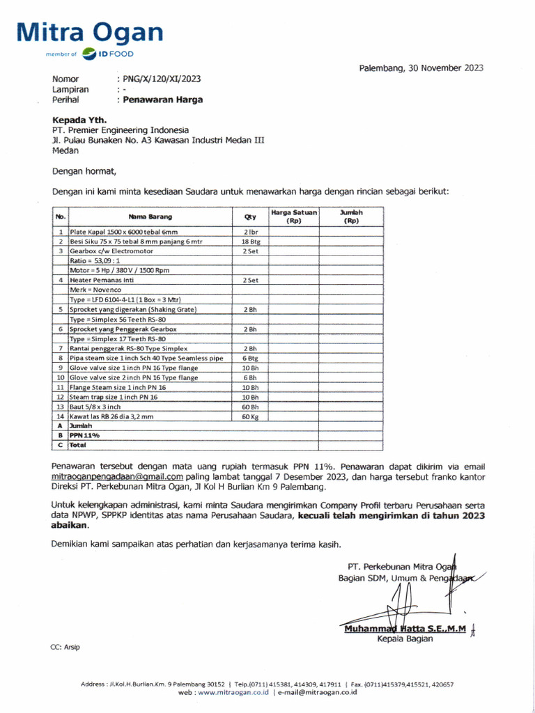 PT Premier Engineering Indonesia | PDF