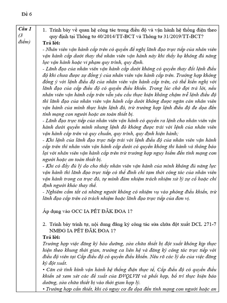 Đề 6 IA PECH | PDF