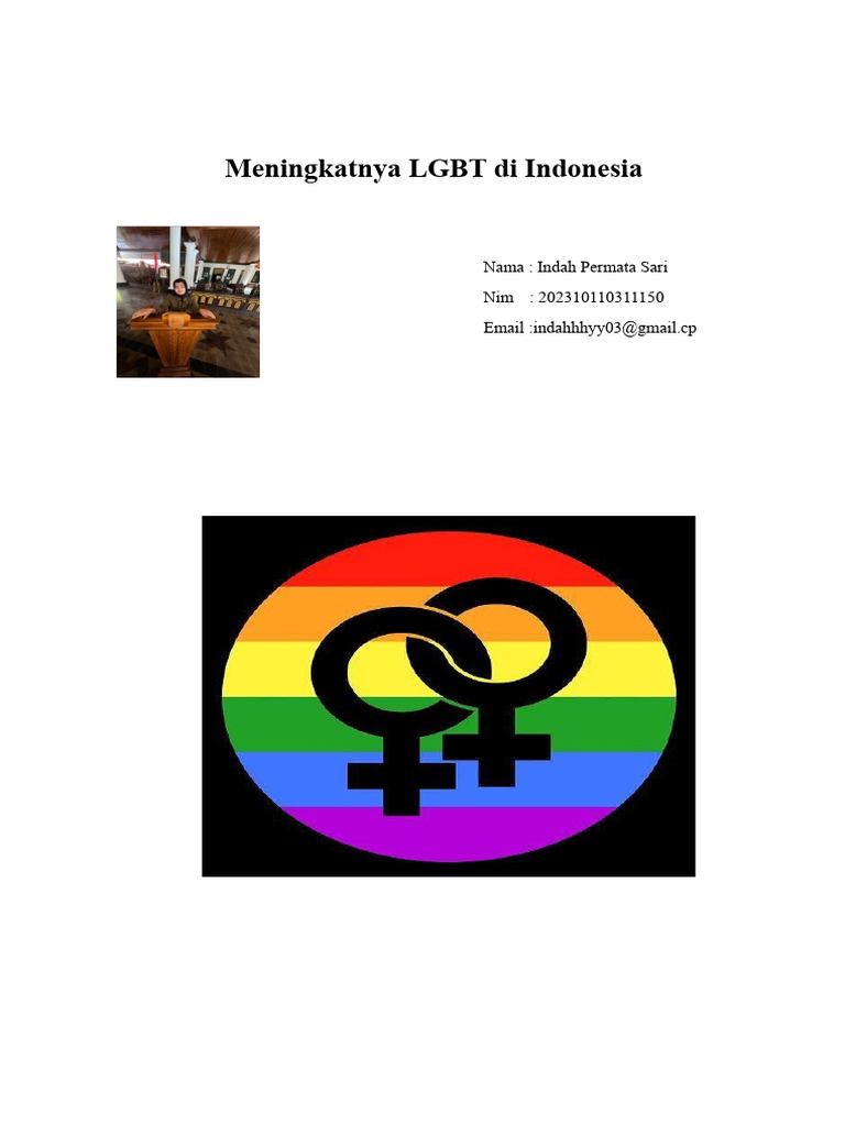 Meningkatnya Kasus LGBT Di Indonesia | PDF