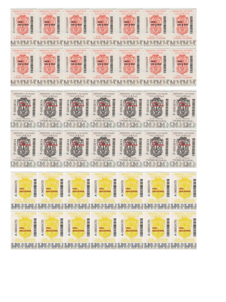 TIMBRES | PDF