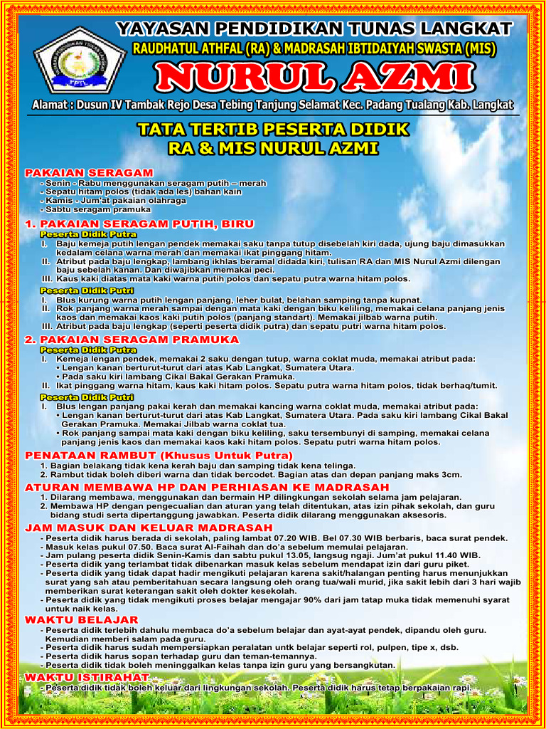 Yayasan Pendidikan Tunas Langkat Nurul Azmi | PDF