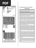 Purolator Label | PDF | Cargo | Bill Of Lading