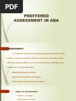 MSWO Preference Assessment Guide | PDF | Reinforcement