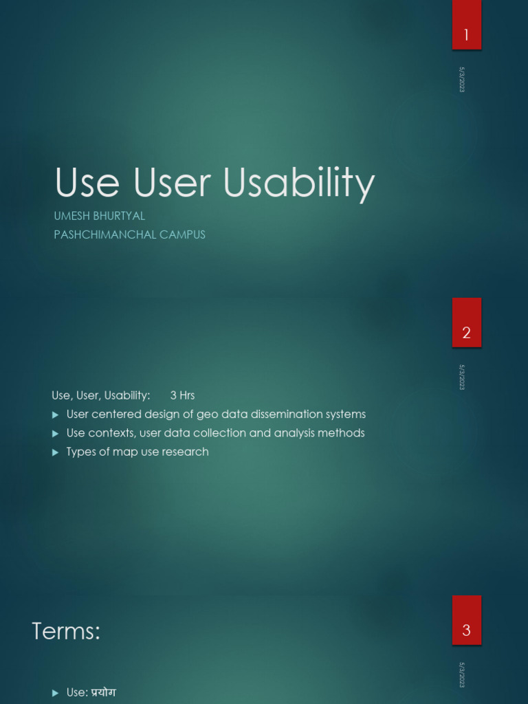 Chapter 11_Use User Usability | PDF | Usability | Geographic Information System