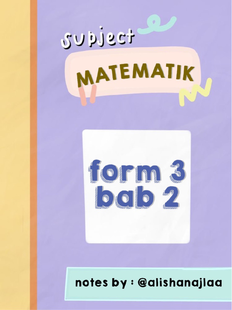 Matematik F3 B2 | PDF