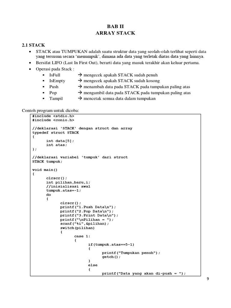 Modul Ii - Stack-2 | PDF