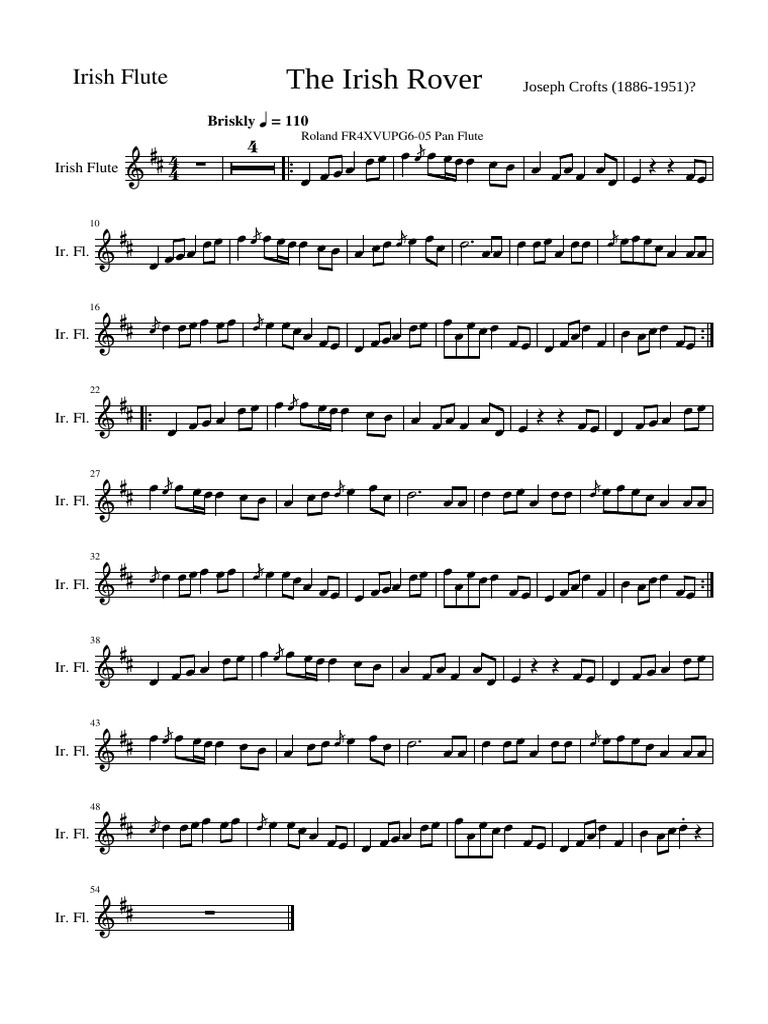 The Irish Rover | PDF