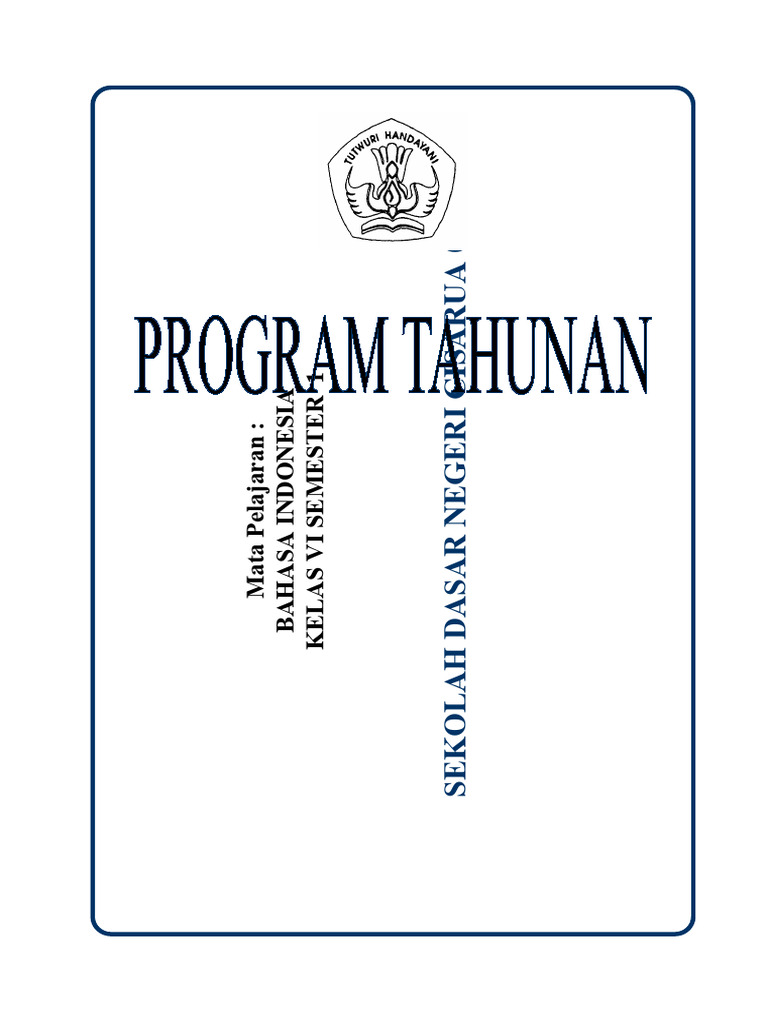 Program Tahunan Kelas 6 SMT 1&2 | PDF