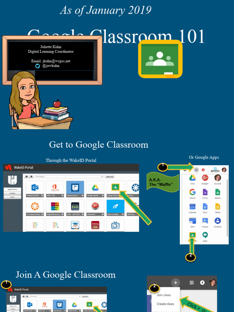 Google Classroom 101 | PDF