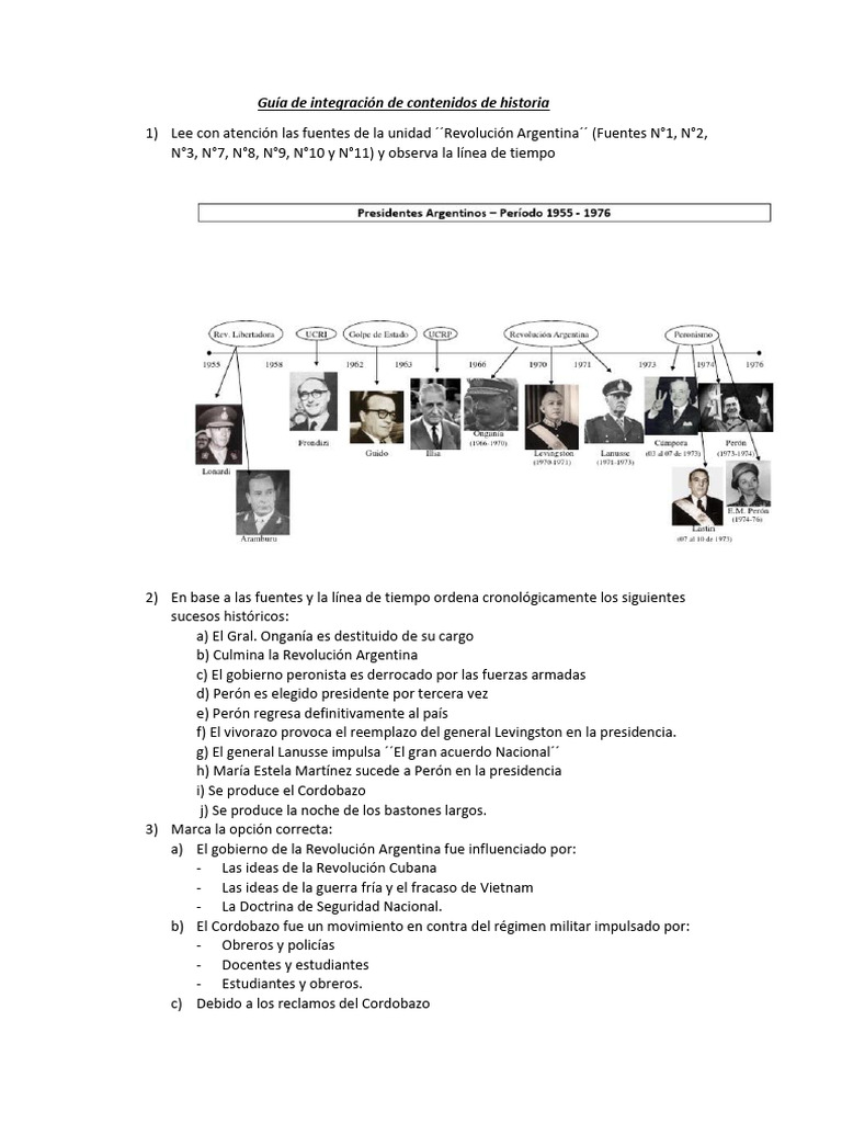 TP Revolución Argentina PDF | PDF