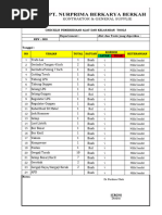 Check List & Standar ISI OBAT P3K | PDF