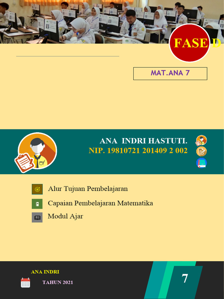 MODUL AJAR - Matematika Bilangan | PDF | Karier & Perkembangan