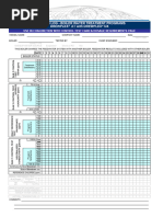 Shipboard Water Treatment Log Sheet | PDF | Alkalinity | Boiler