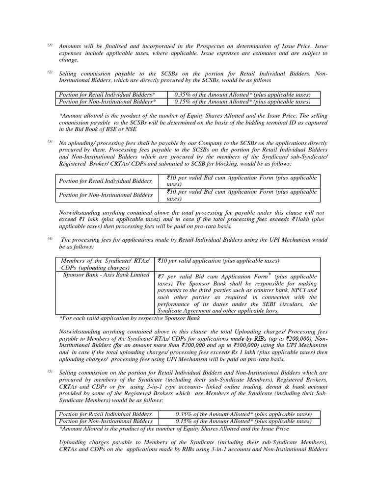 Commission Structure | PDF