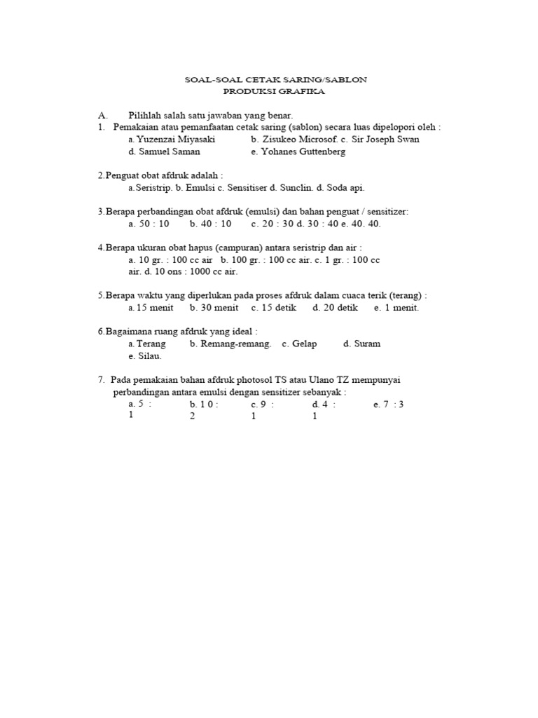 Sablon | PDF | Griya & Taman