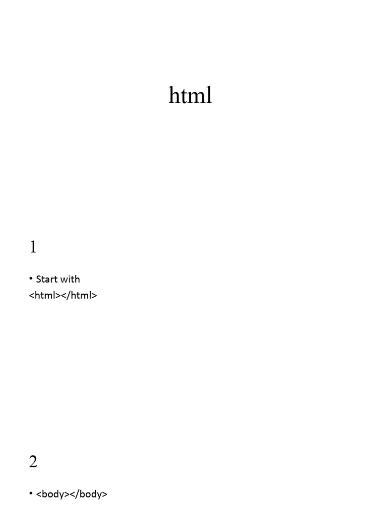 HTML | PDF | Html Element | Button (Computing)