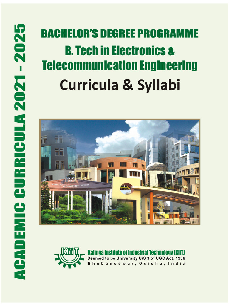Electronics & Telecommunication Engineering | PDF