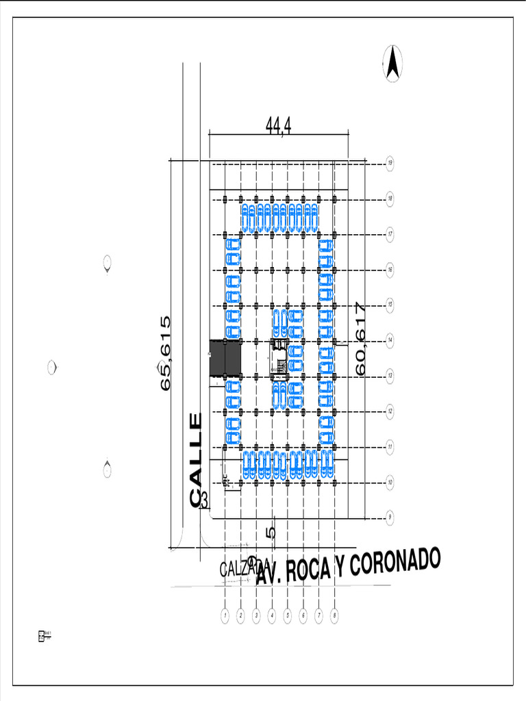 PLANOS DE SUBSUELOS ( parqueo)[1] | PDF