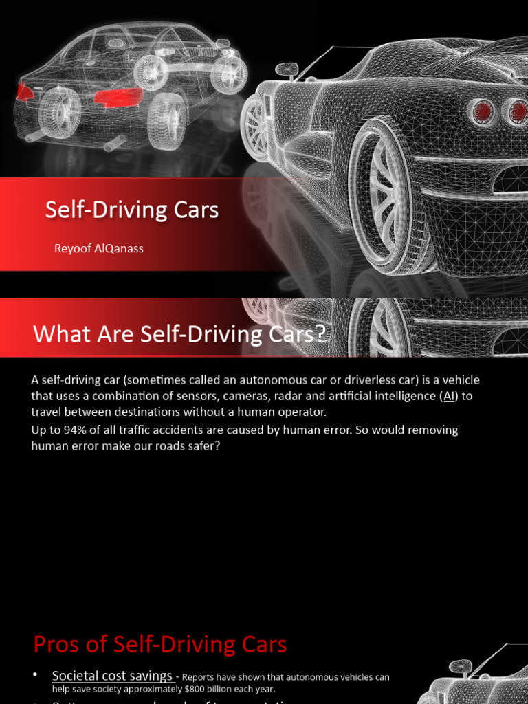 Pros and Cons of Self-Driving Cars | PDF | Business | Computers