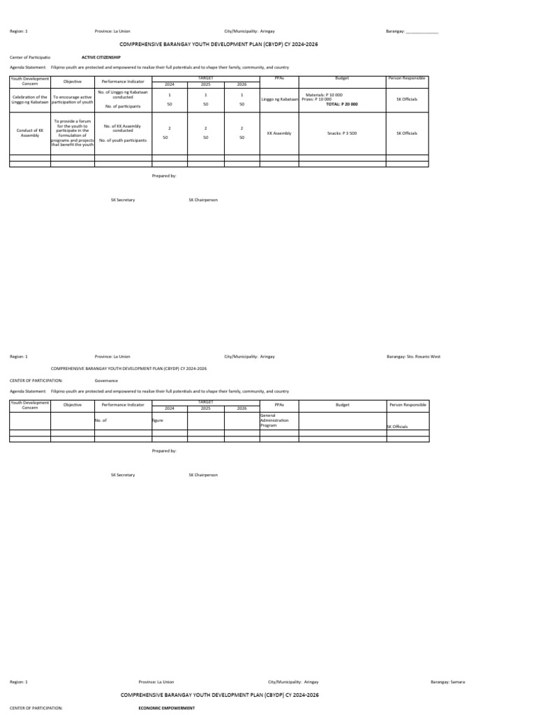 CBYDP Format | PDF | Entrepreneurship | Wash