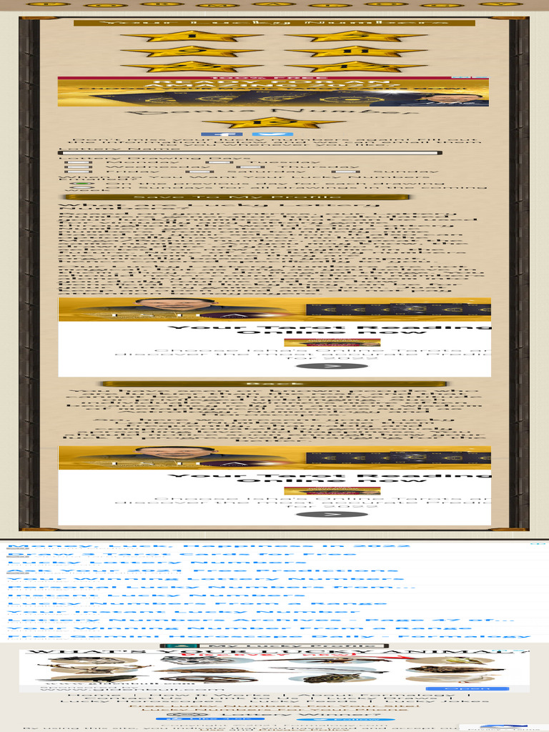 Your Winning Lottery Numbers 2 | PDF