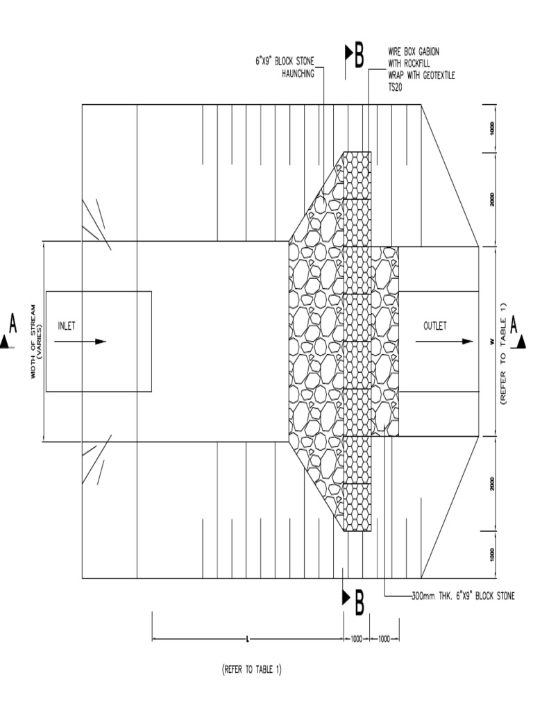 Silt Trap - Plan - XX | PDF