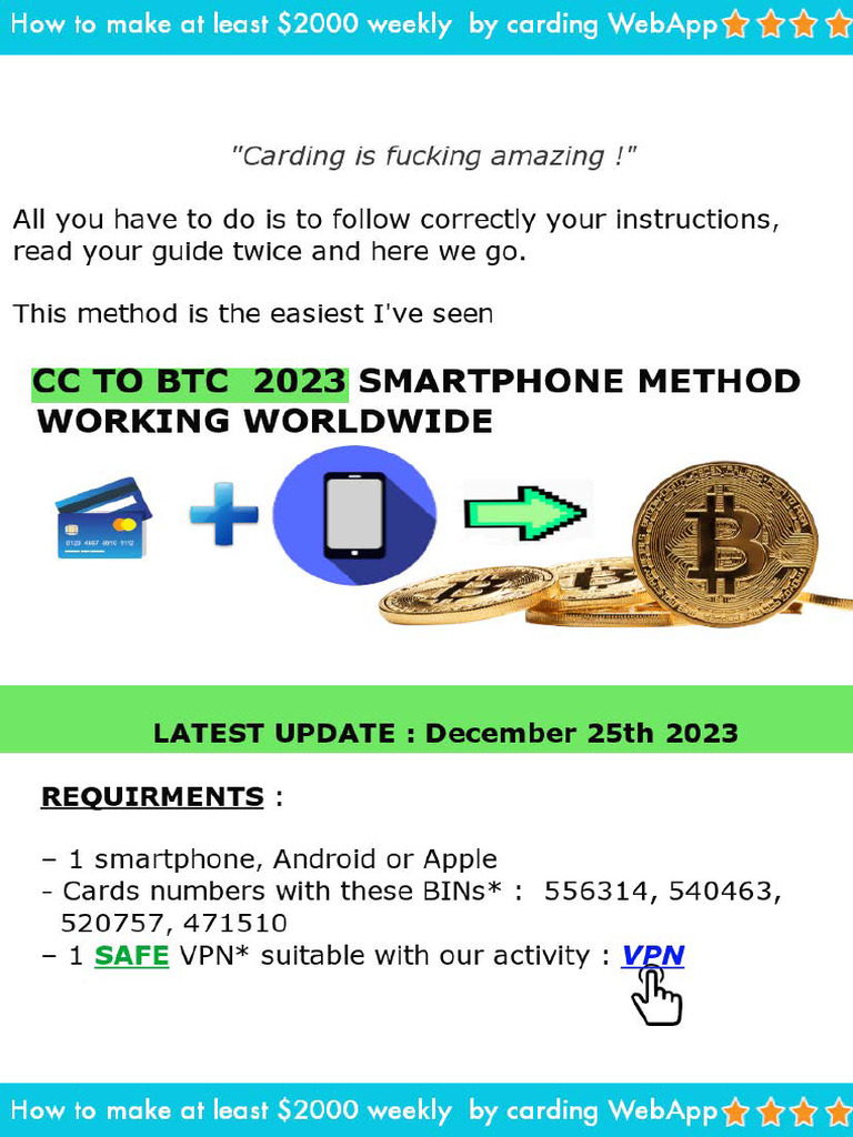 CC to BTC guide 2024 | PDF