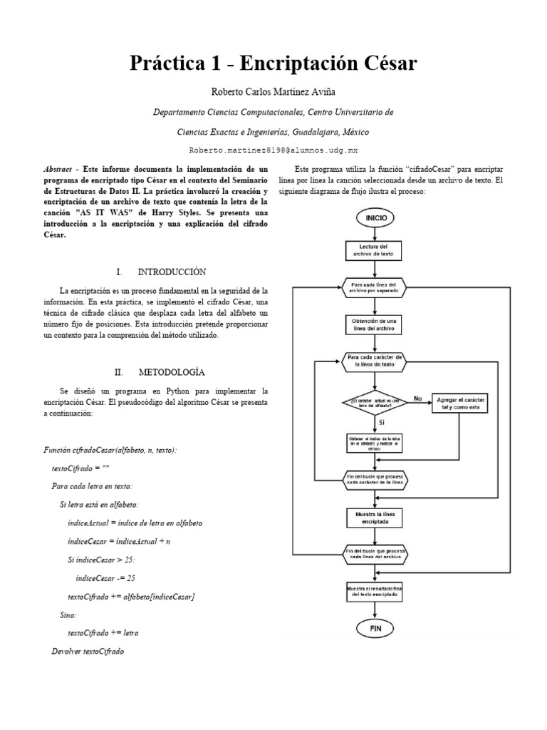 Plantilla - Sem. Algoritmia y Sem. EDO2 | PDF | Cifrado | Criptografía