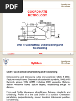 Geometric Dimensioning and Tolerancing GD&T | PDF | Engineering Tolerance | Geometry