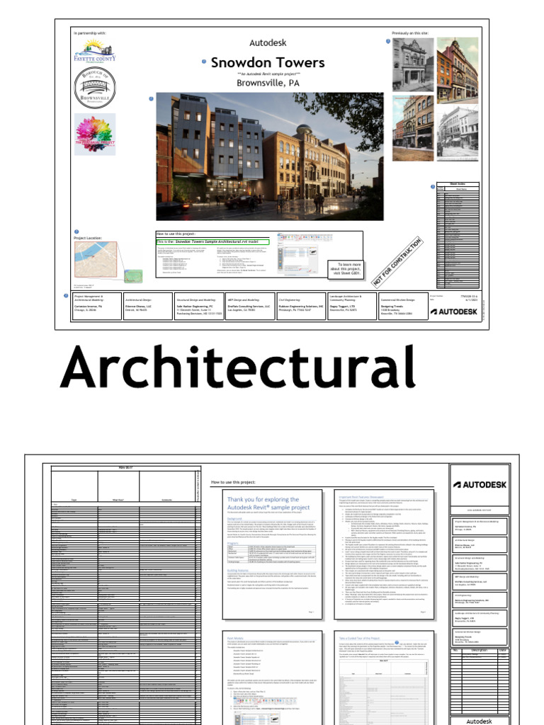 Snowdon Towers: Autodesk | Download Free PDF | Wall | Autodesk Revit