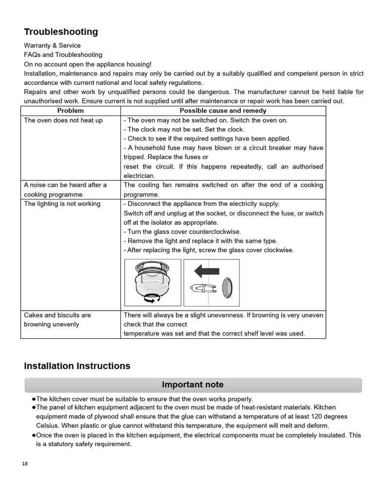 Oven Troubleshooting Guide | PDF | Fuse (Electrical) | Oven