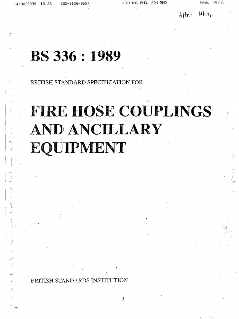 BS 336 | PDF | Materials | Metals